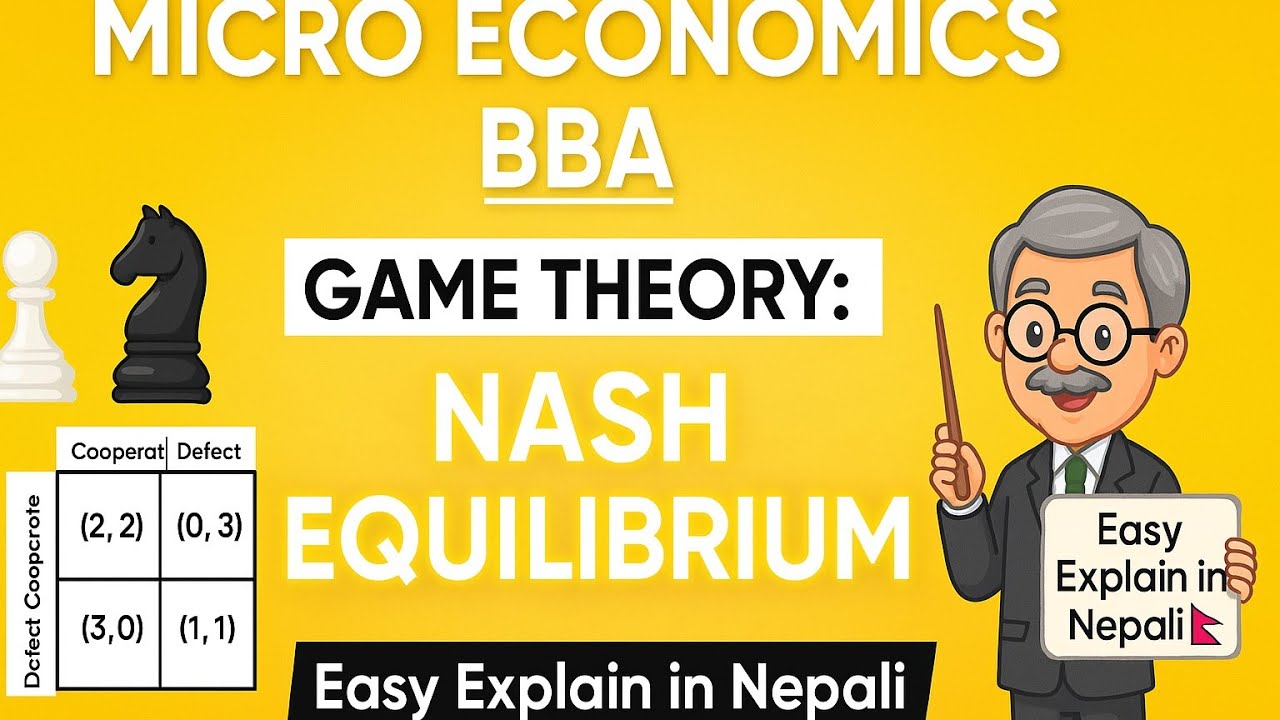 Nash Equilibrium Explained | Microeconomics TU Exam 2025 - YouTube