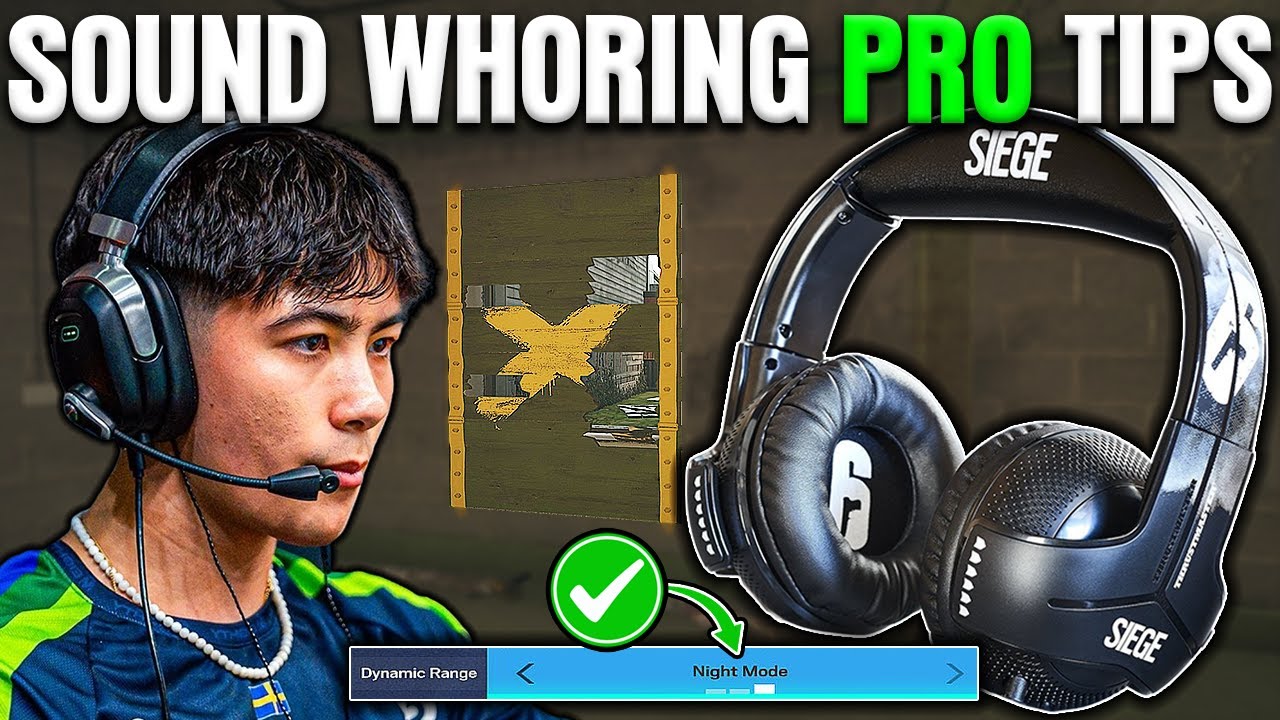 How To Sound Whore In R6 - Using Sound To Your Advantage - YouTube