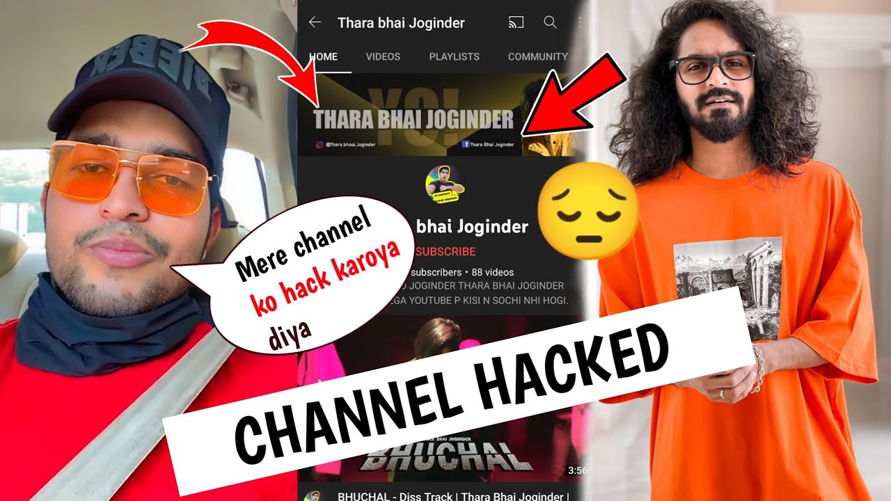 @Thara.Bhai.Joginder channel HACKED || Thara bhai Joginder channel ...