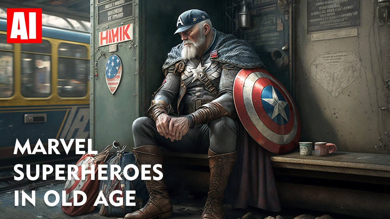 MARVEL SUPERHEROES IN OLD AGE // CREATED BY NEURO NETWORK - YouTube