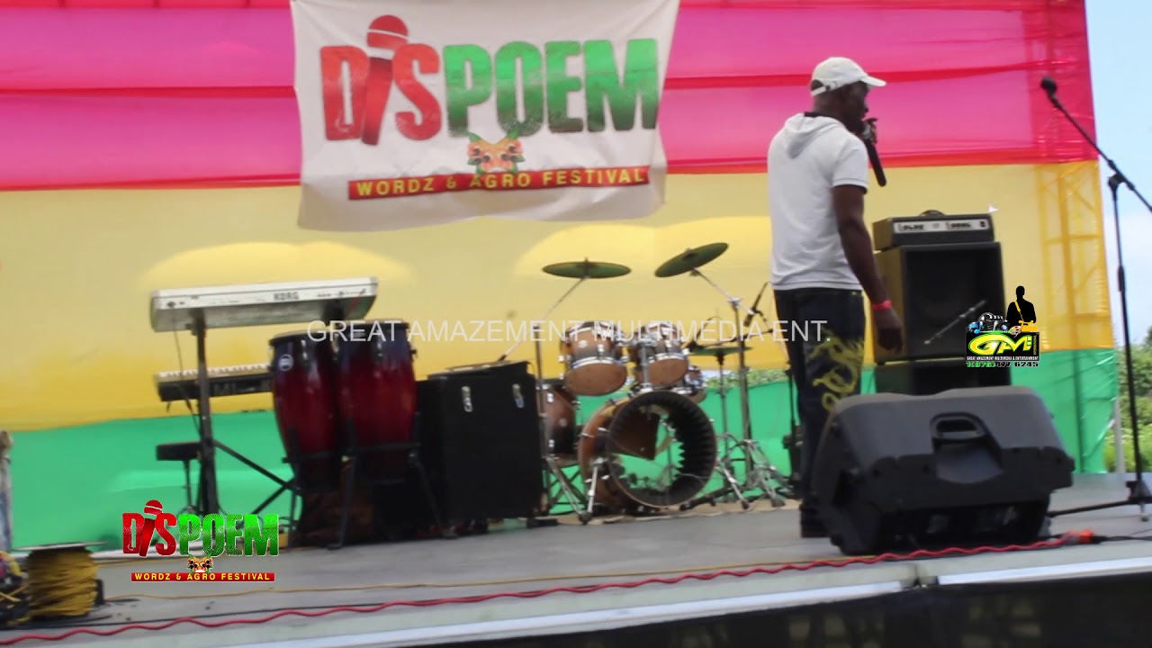 Alphanso Live Performance at Ras Takura Dis Poem Wordz & Agro Fest 2019 ...