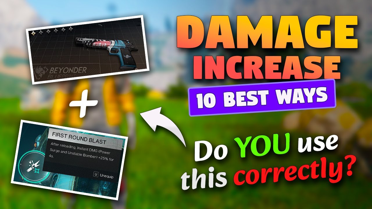 10 Ways To Increase Your Damage | ONCE HUMAN - YouTube
