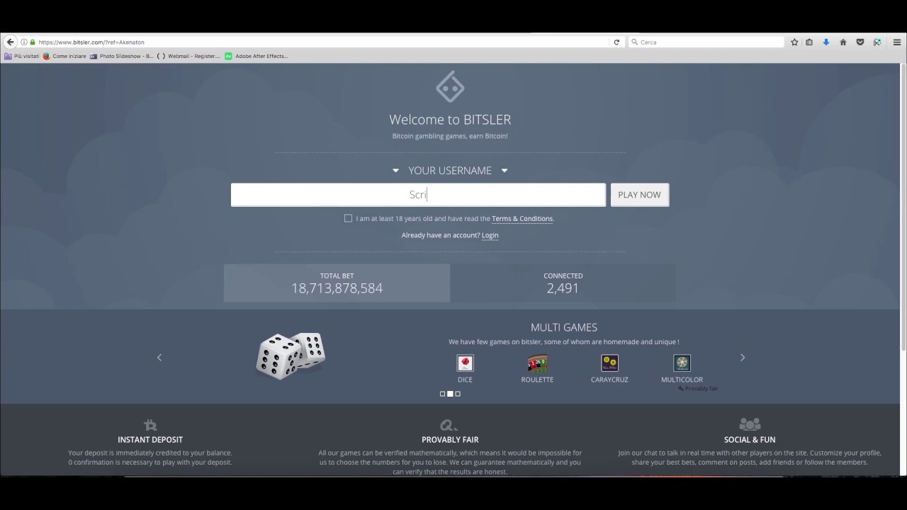 How to use a script in Bitsler - YouTube