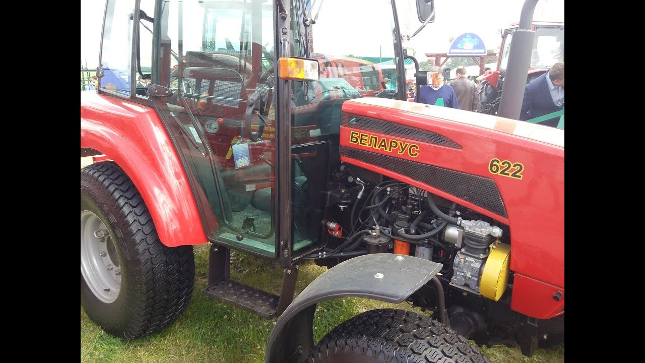 Трактор МТЗ Беларус 622 и другие. Видеосюжет. Тractor MTZ Belarus 622 ...