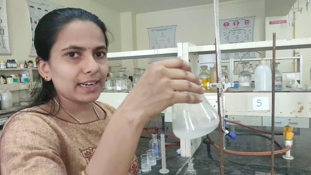 Experiment on Distribution Coefficient - YouTube