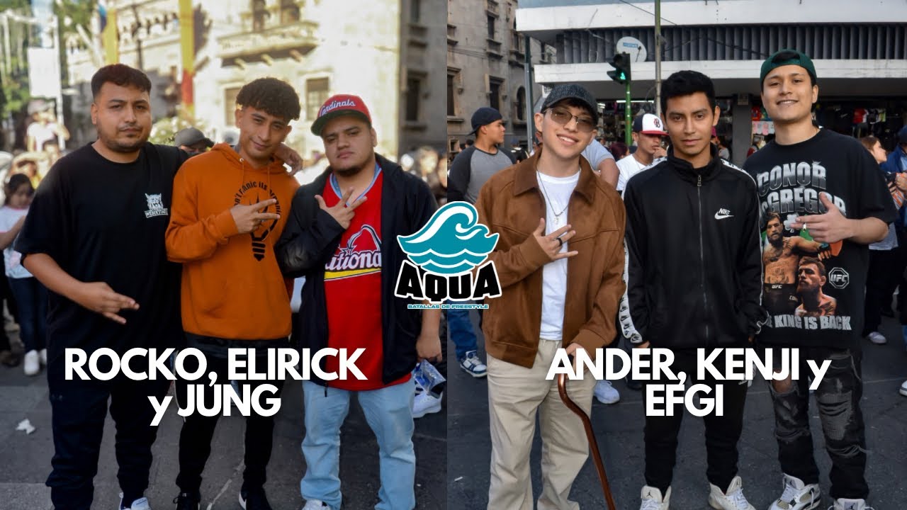 ANDER + KENJI + EFGI vs. ROCKO + JUNG + ELIRICK | Octavos: Fecha 1 AQUA ...