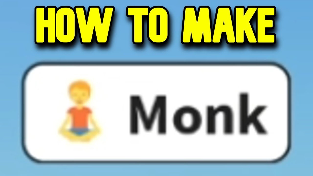 How to Make a Monk in Aura Craft (Roblox) - YouTube