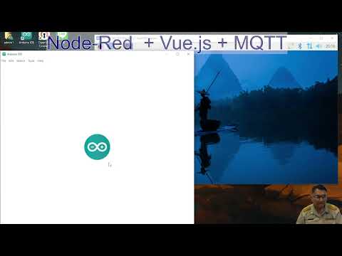 Node-red + vue.js + mqtt ep1 - YouTube