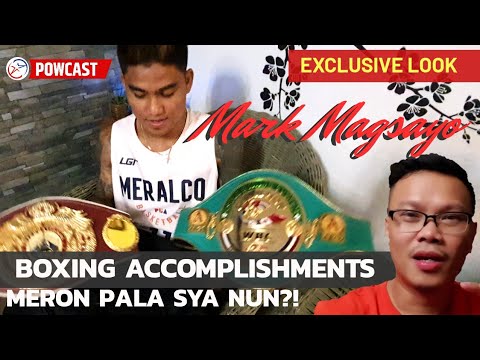 Mark Magsayo Shows Us His Boxing Accomplisments and Shares Memories of ...