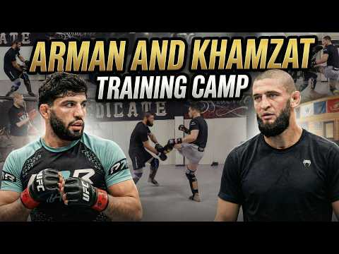 Arman and Khamzat MMA Training