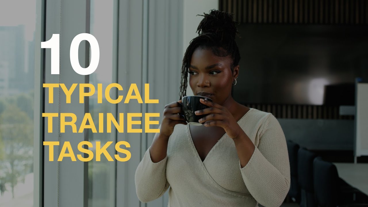 10 Typical Trainee Tasks - YouTube