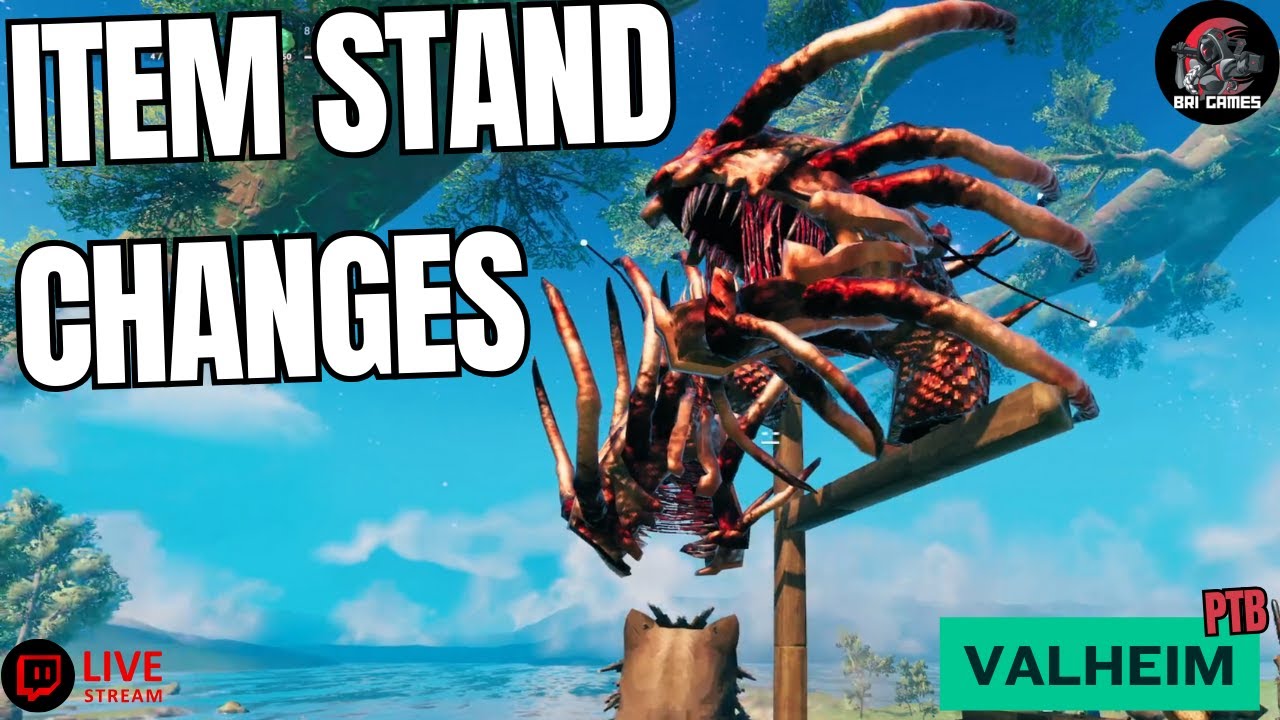 MASSIVE Item Stand Changes in Valheim! - YouTube