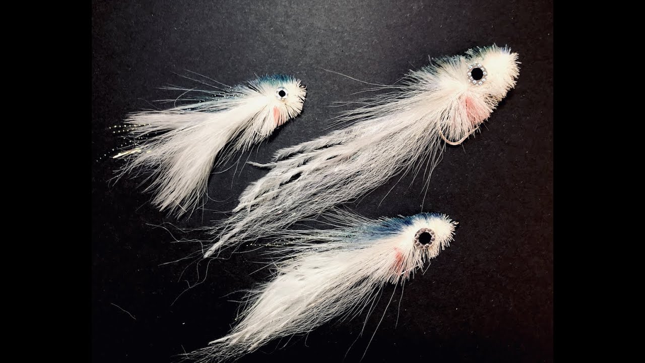Tabory Slab Fly - large flat baitfish pattern for striped bass - YouTube