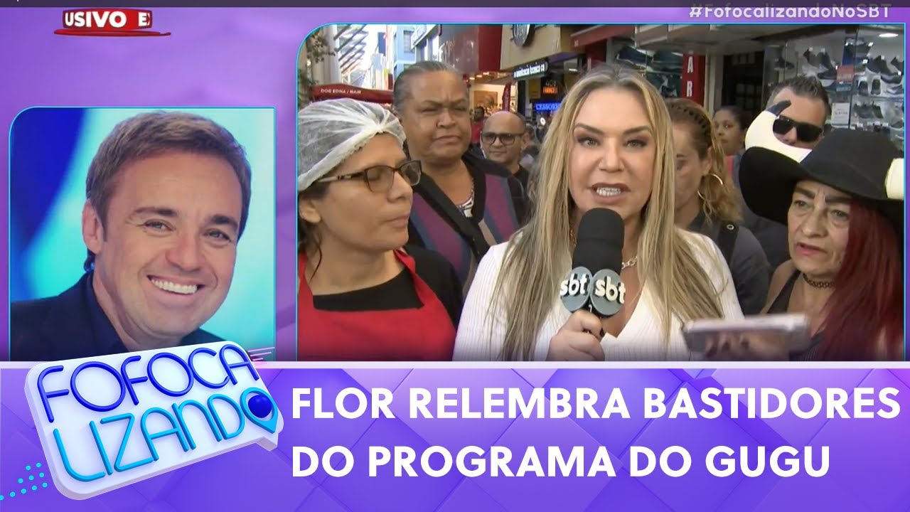 Flor relembra bastidores do Programa do Gugu e fala de suposto novo ...
