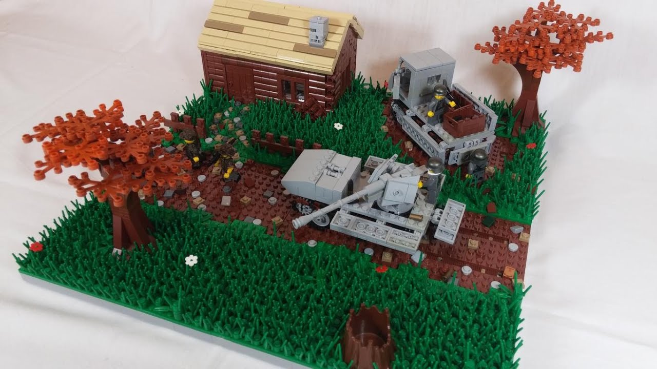 Lego WW2 Eastern Front MOC "Tank Hunters" | HD - YouTube