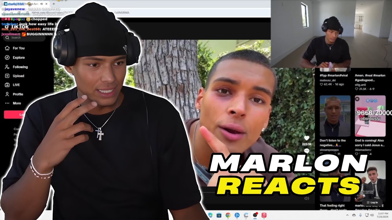Marlon Reacts... - YouTube