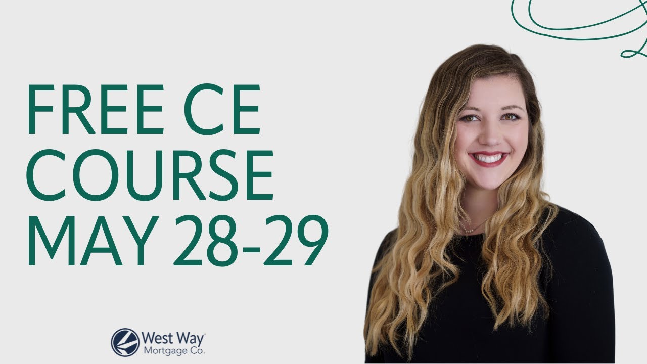 Free CE Course May 28-29 - YouTube