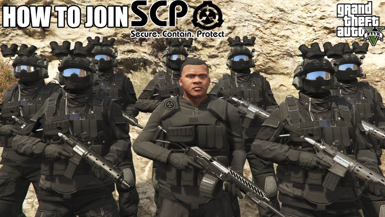 How to Join The SCP Foundation In GTA 5! (missions,armor,weapons,scp ...