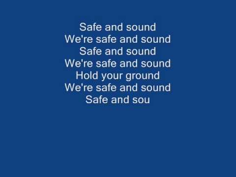 Safe and sound lyrics - bridalmyte