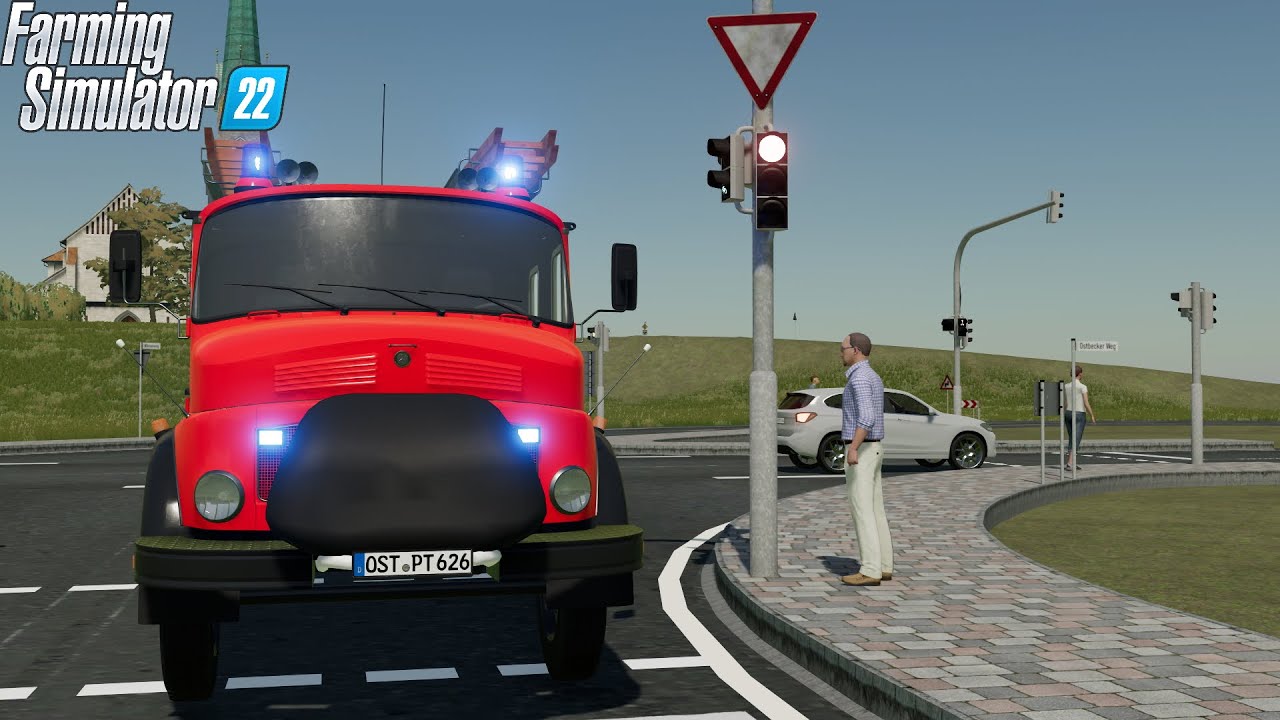 LS22 - Funktionierendes Ampelsystem auf der Ostbeck - YouTube