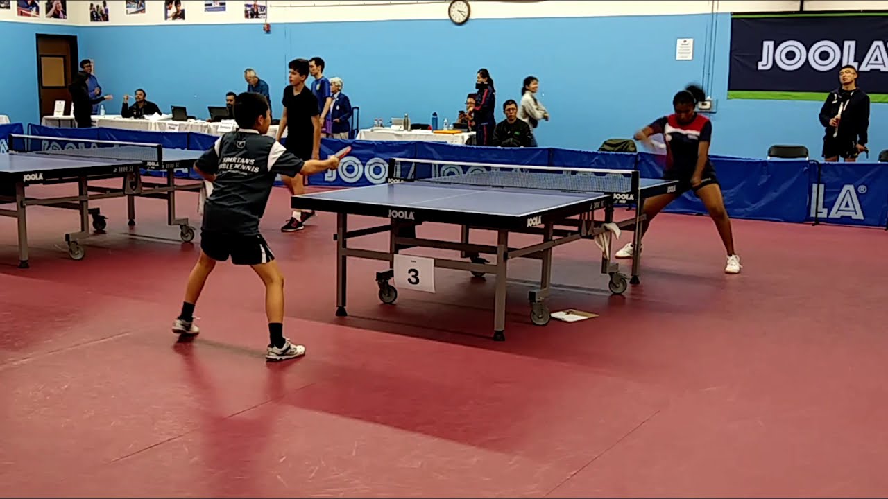 He Xianyao (2056) vs Muskan (1988), U2050 Semi-Final at Joola Spring ...