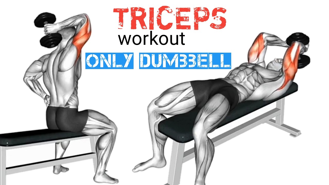 Great Exercises to Activate growth TRICEPS faster || - YouTube