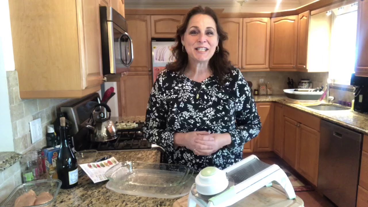 Princess House Miracle Dish Monday Drunken Chicken - YouTube