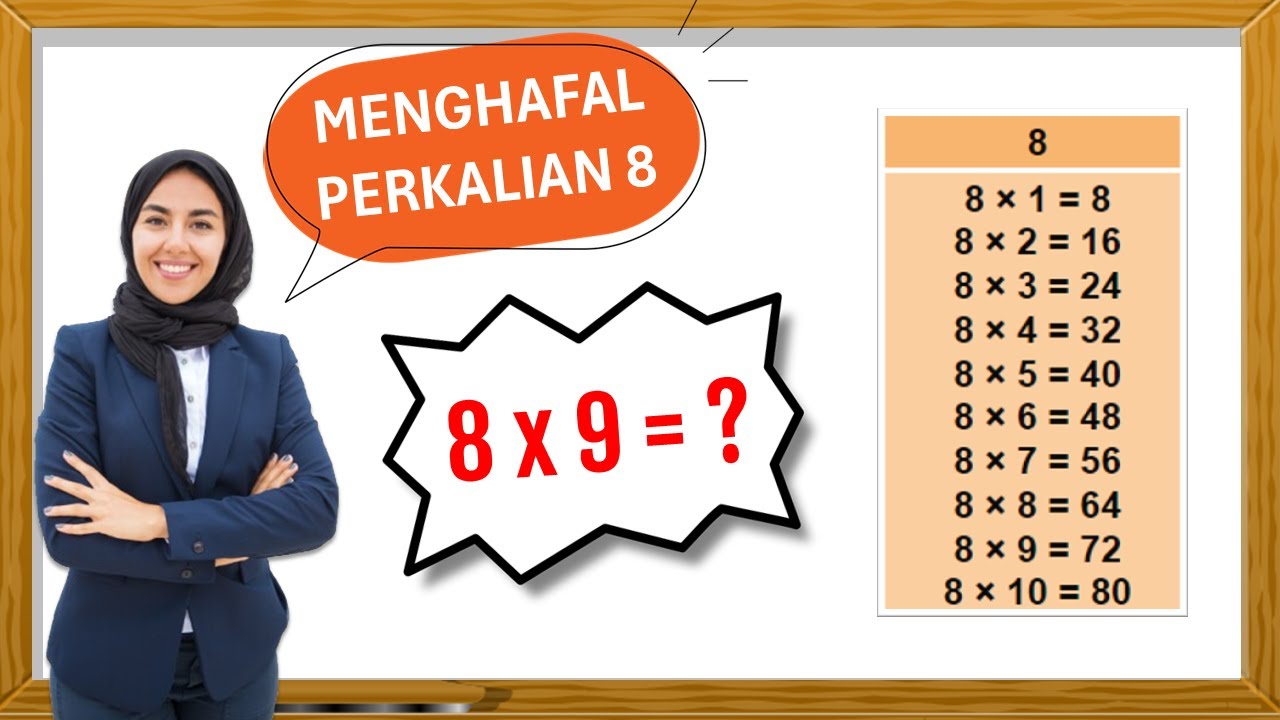 BELAJAR MENGHAFAL PERKALIAN 8 - YouTube
