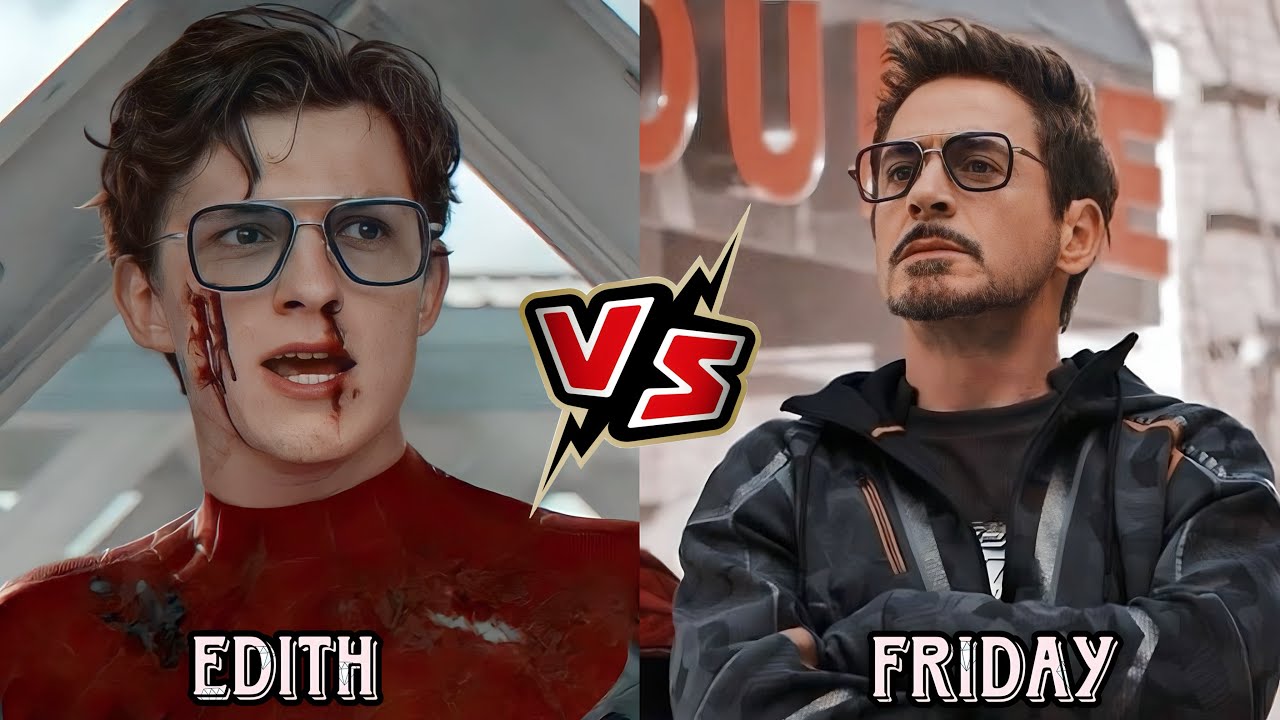 Edith vs Friday || Battle Of Technology || In Hindi || MCU review by ...