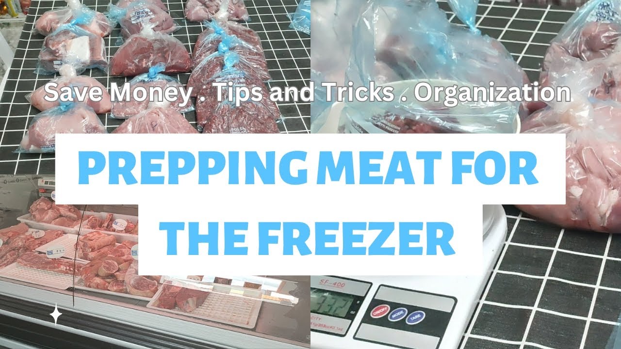 Meat Prep For the Freezer | Organization, Portioning and Freezing ...