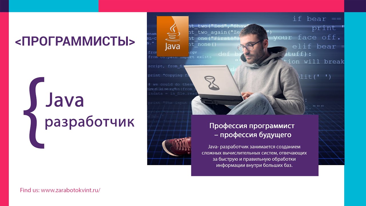 Кто такой Java-разработчик - YouTube