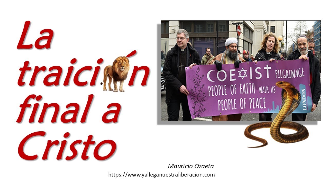 La traición final a Cristo - Yo no me sumaré a esta traición - YouTube