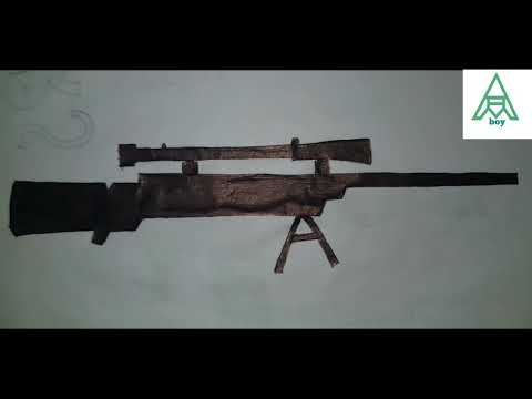 drawing gun image|| AHM BOY - YouTube