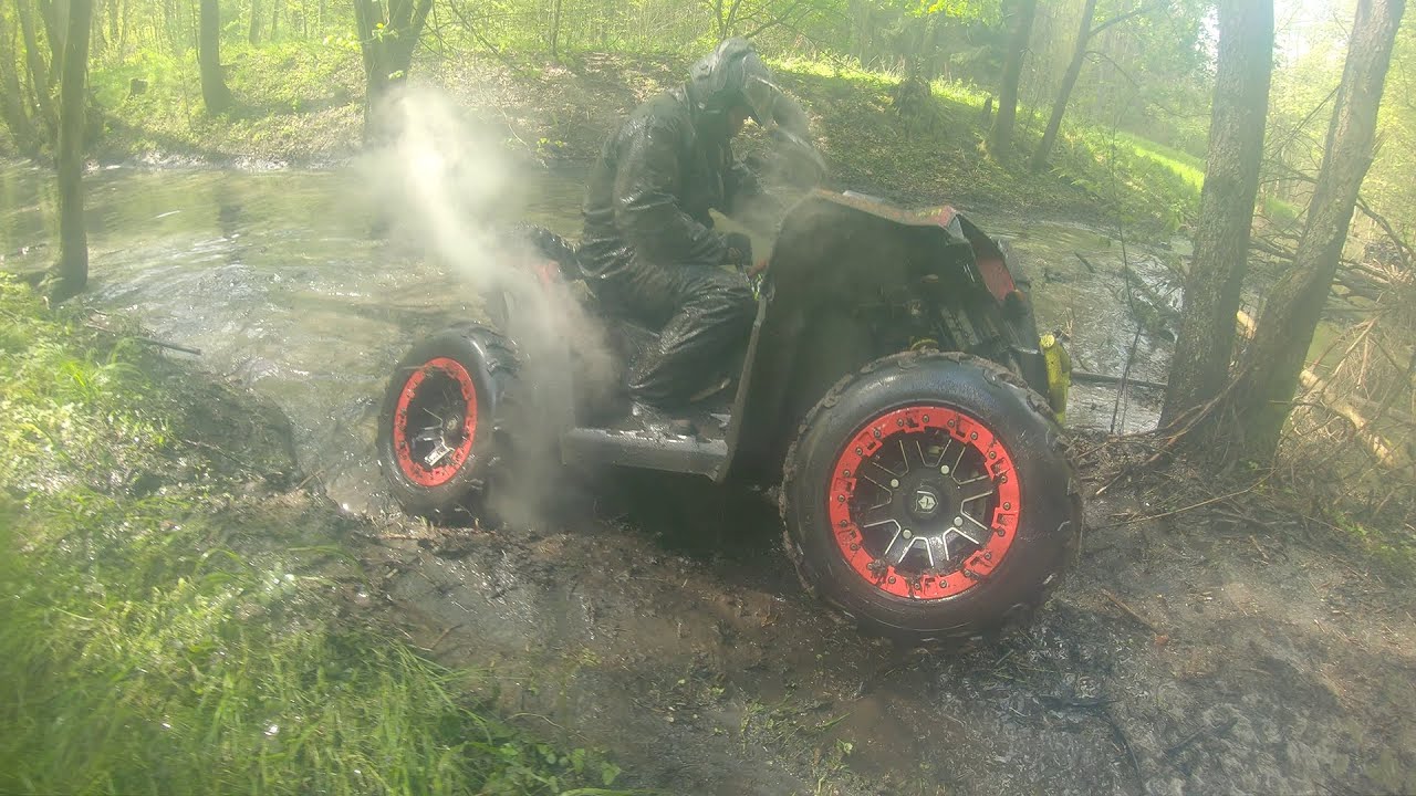 Atv Mudding Polaris, Yamaha, Can-Am, Honda Fun + KONKURS - YouTube