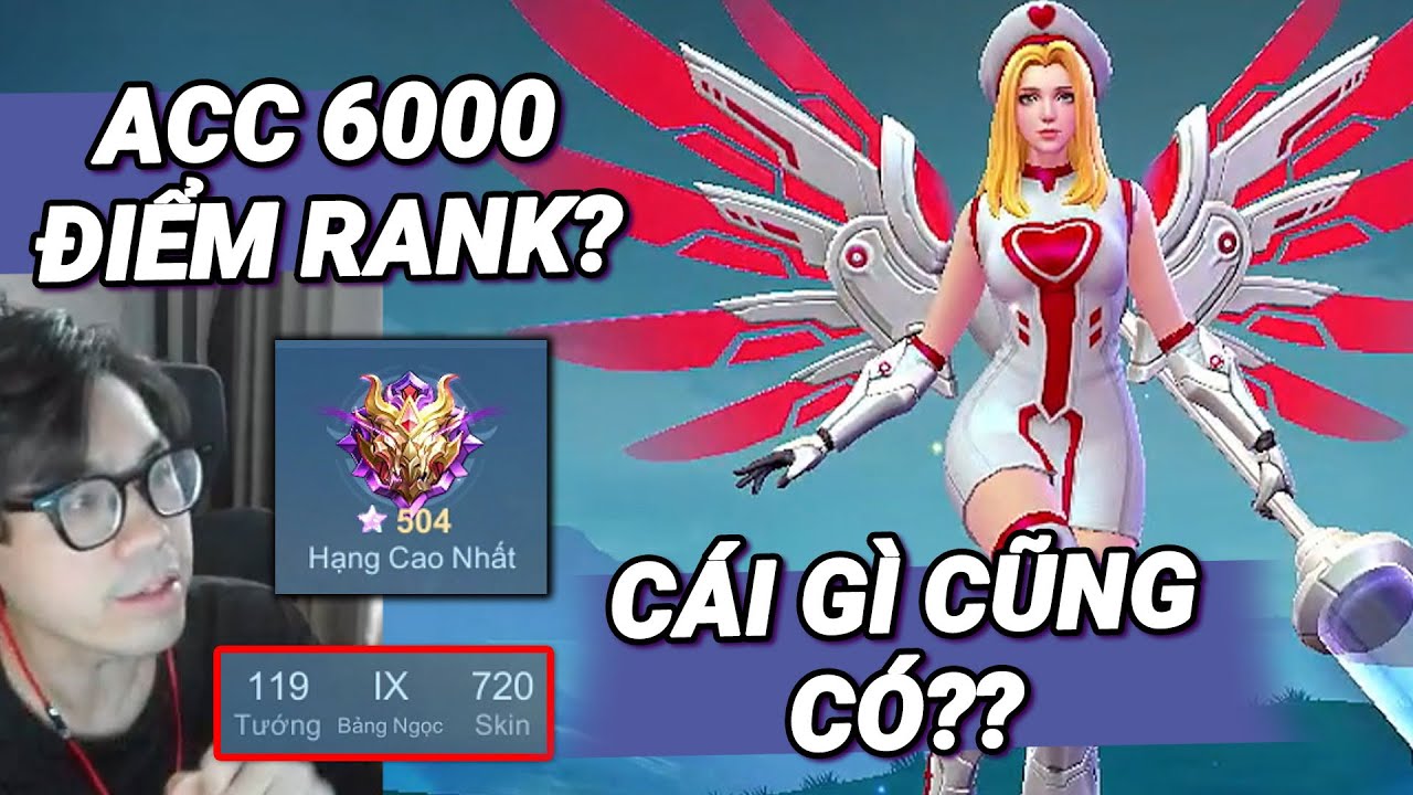 MLBB | REVIEW ACC MOBILE LEGENDS THẦN THOẠI 6000 ĐIỂM? GẦN NHƯ CÁI GÌ ...