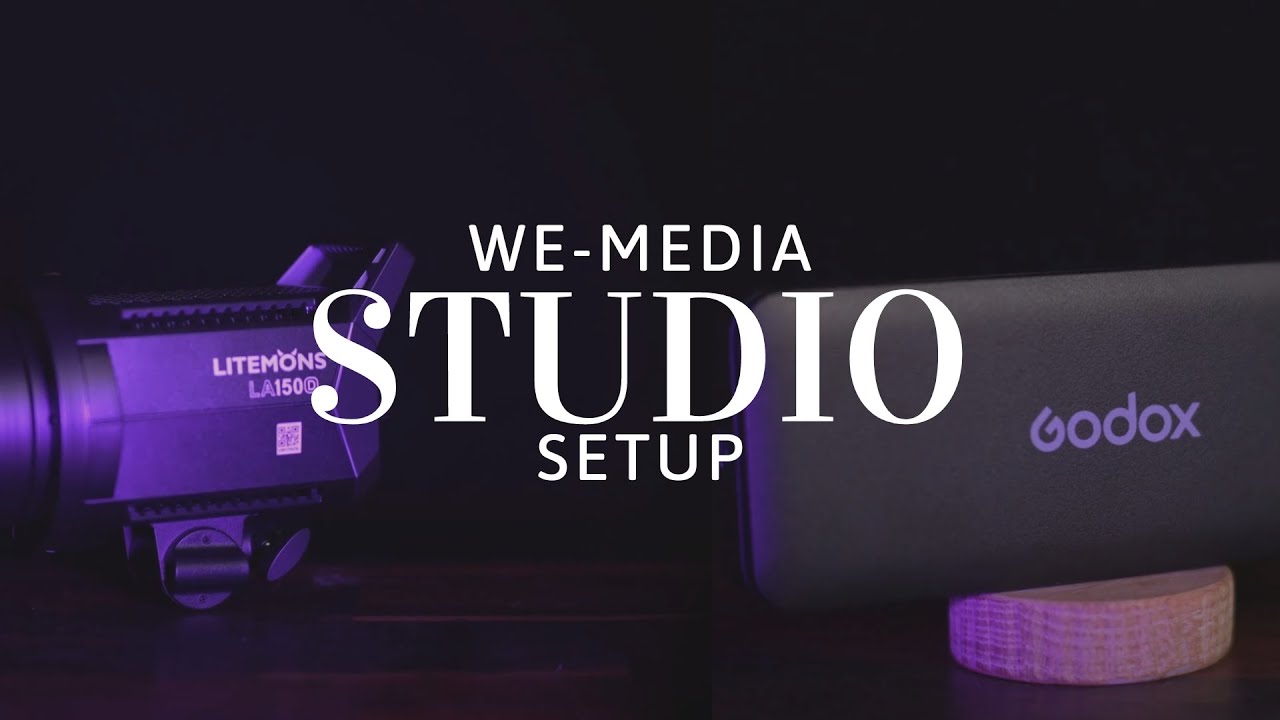 Godox We-Media Studio Setup | Litemons LA150D & Movelink II Mk2 - YouTube