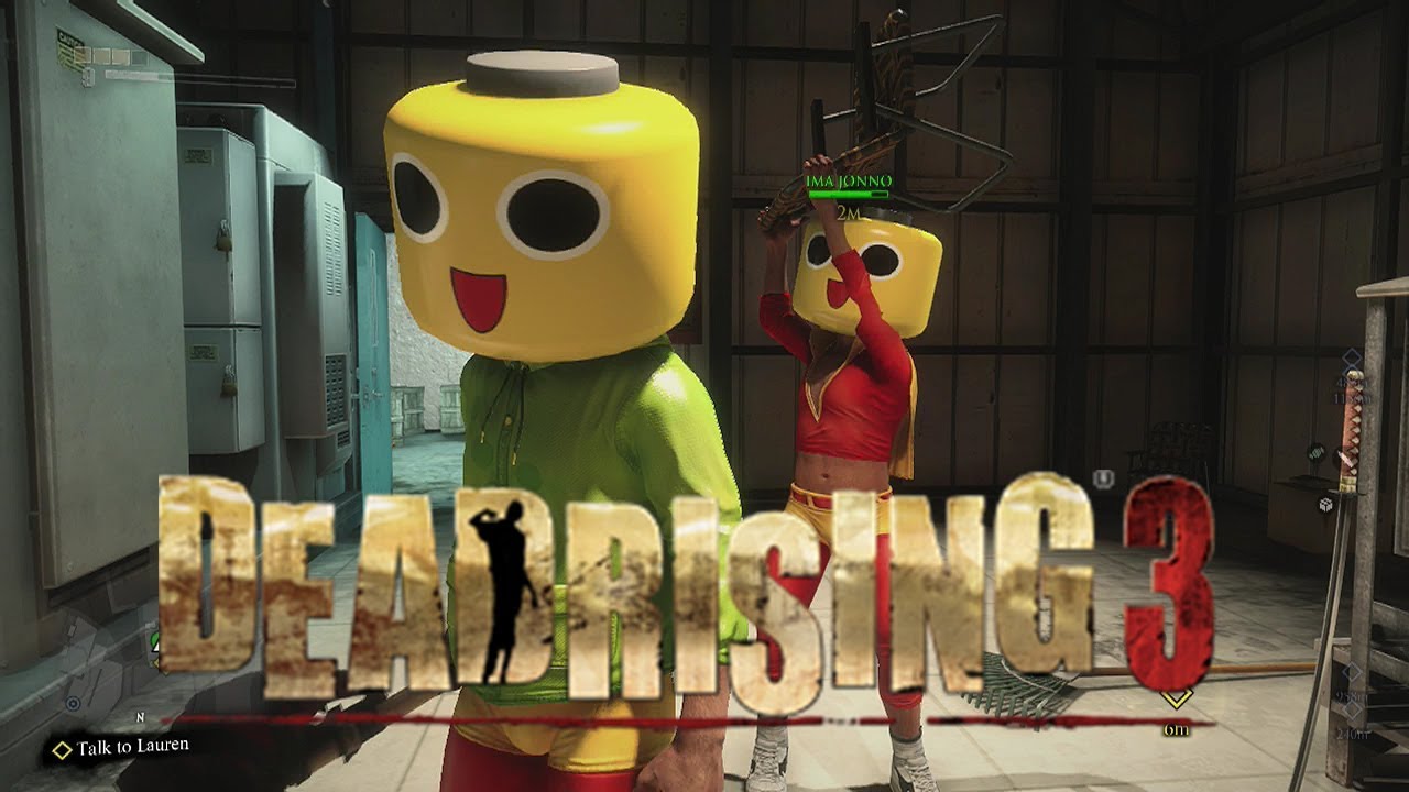 Dead Rising 3 - On-line Troliing человечка из LEGO) - YouTube