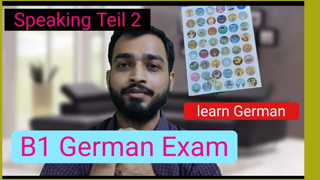 Goethe B1 Exam| B1 German Speaking Exam| Sprechen Teil 1| Aditya Sharma ...