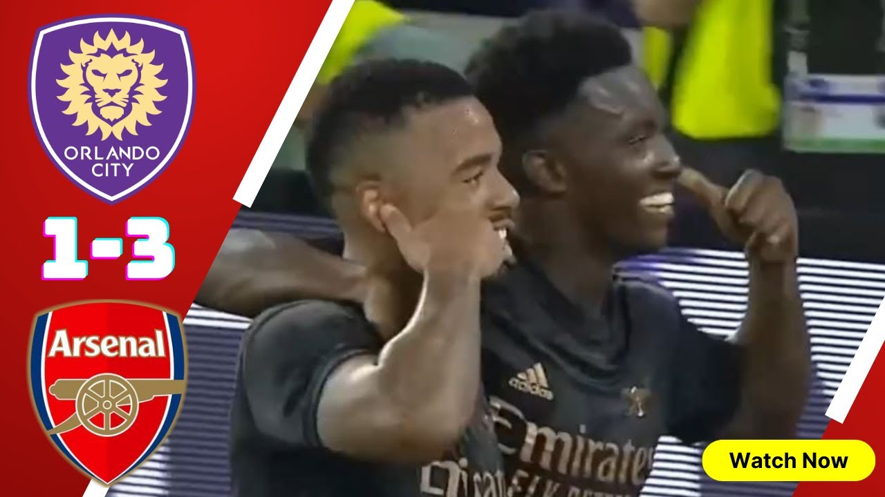 Orlando City vs Arsenal 1−3 - Extеndеd Hіghlіghts & All Gоals 2022 HD ...