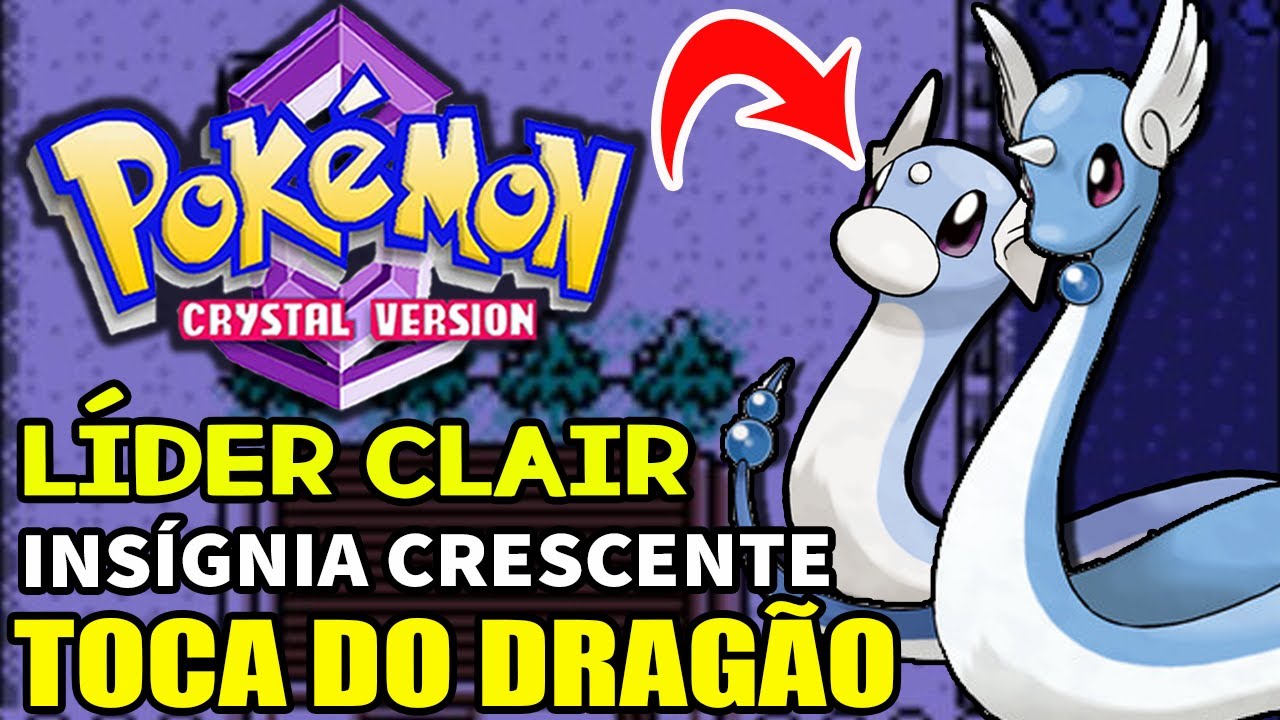 COMO PEGAR A INSÍGNIA DA LÍDER CLAIRE - POKÉMON CRYSTAL - YouTube
