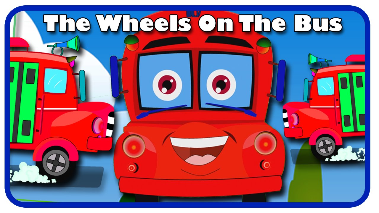 Wheels On The Bus Rhyme by Cortoonmart - YouTube