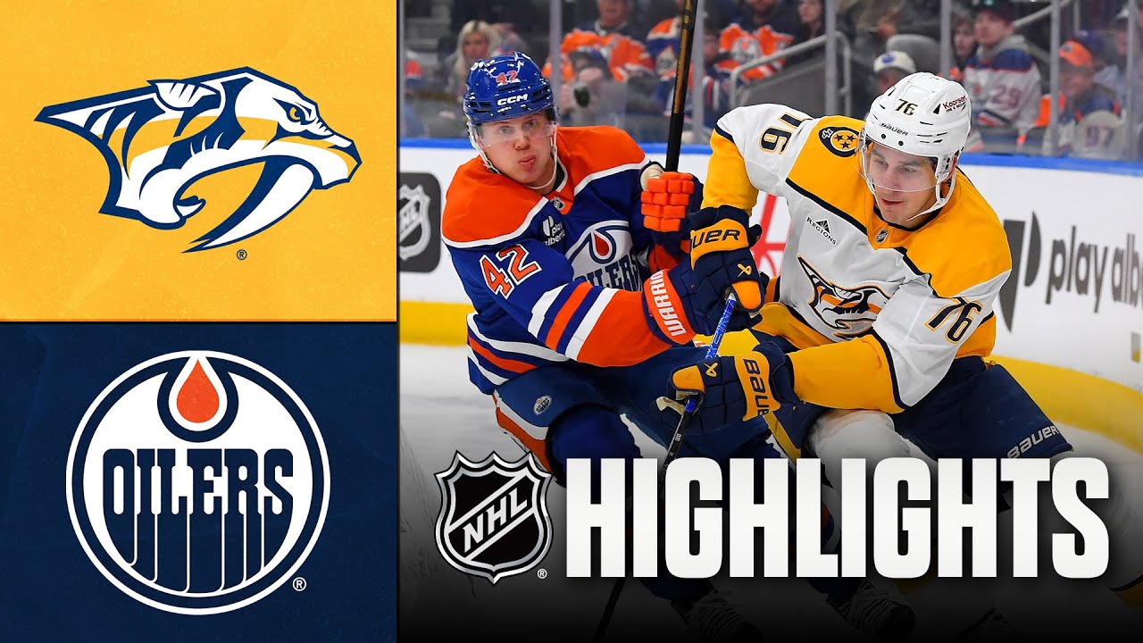 Predators vs. Oilers | NHL Highlights | January 06, 2026 - YouTube