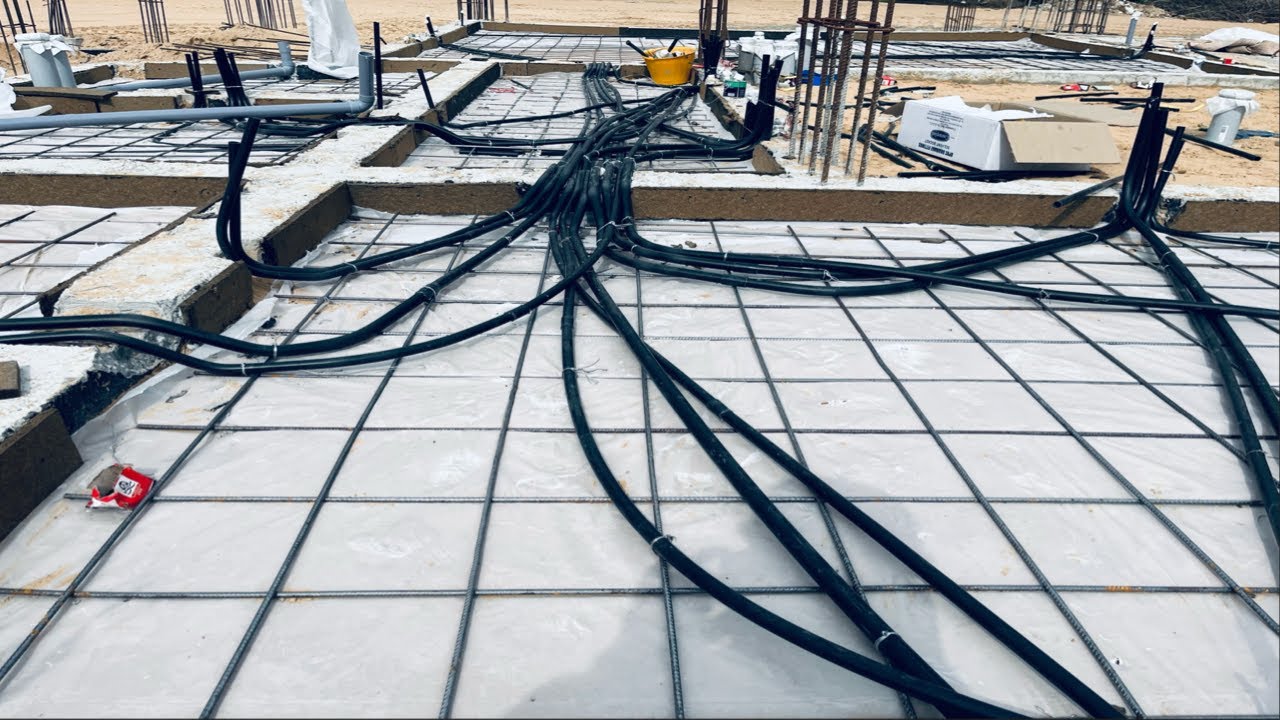 Slab On Grade PVC Conduit| Electrical Work|ElectroDubai - YouTube
