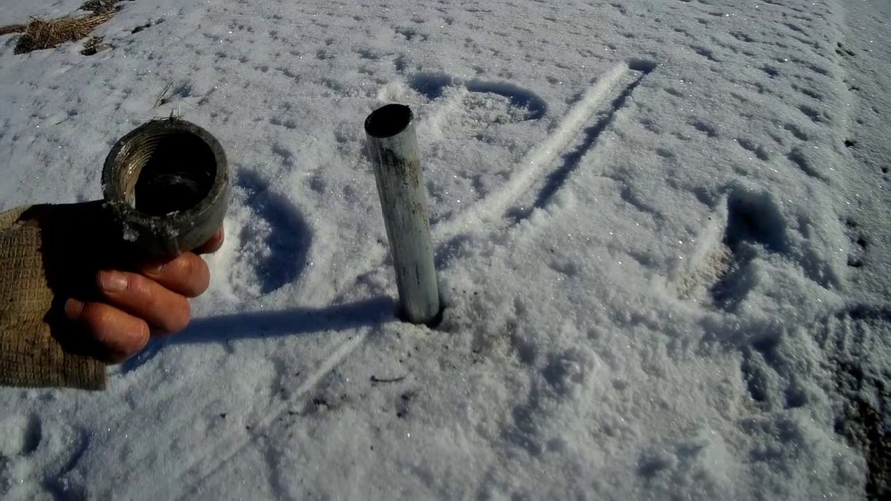 Greenhouse #6: How to drive a post for a high-tunnel without damage and ...