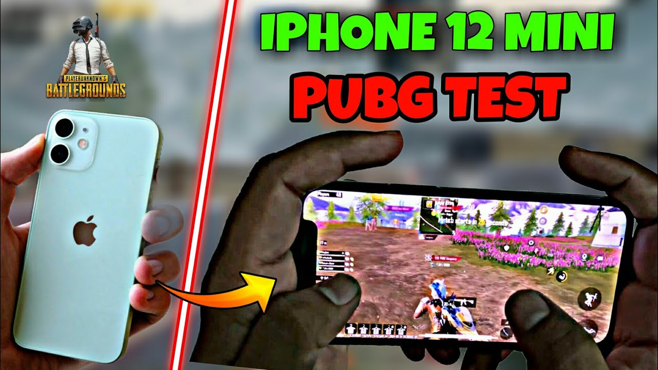 IPHONE 12 MINI PUBG TEST IN 2024 | Lag test fps drop test battery test ...