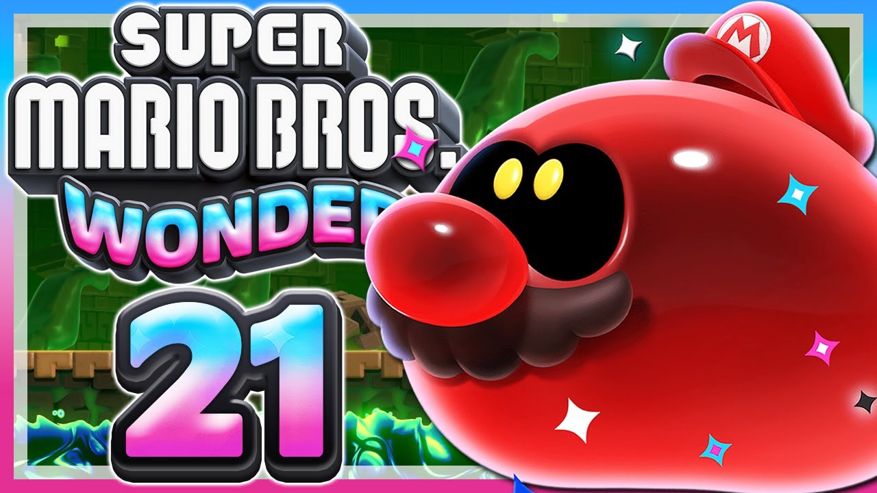 SUPER MARIO BROS. WONDER # 21 🐘 Ein Bloblub eilt zur Rettung! - YouTube