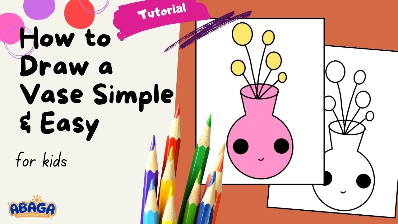 Let's Learn How to Draw Vase Coloring for Kids - YouTube