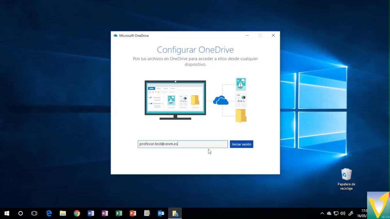 Configuración OneDrive en el PC - YouTube