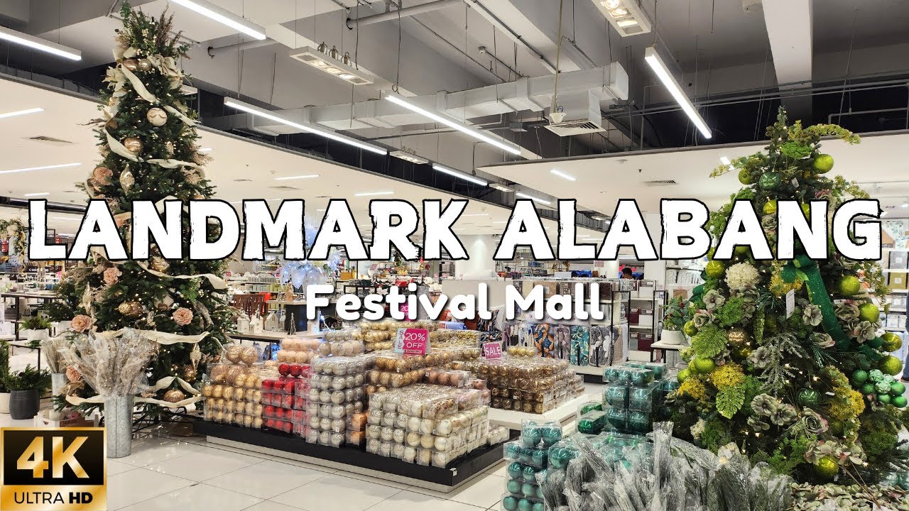 [4K] LANDMARK ALABANG: What to expect inside a department store ...