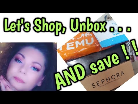 Unboxing Sephora, Temu, Sigma, Amazon & The Dollar Tree! How Much Did I Save? By Simply_ Steph ...